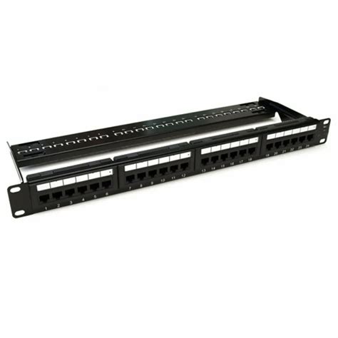 12 Port Black Patch Panel 7 Inch At Rs 1250 In Bengaluru ID 26243657291