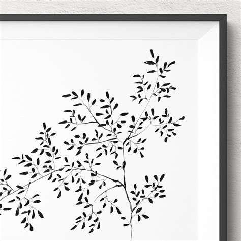 Botanical Printable Wall Art Gallery Wall Set Of 2 Prints Etsy