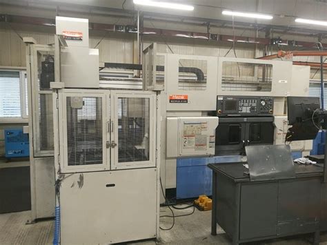 Mazak Multiplex 6100 Cnc Lathe Robot Flex Gl50f Used Machines Exapro