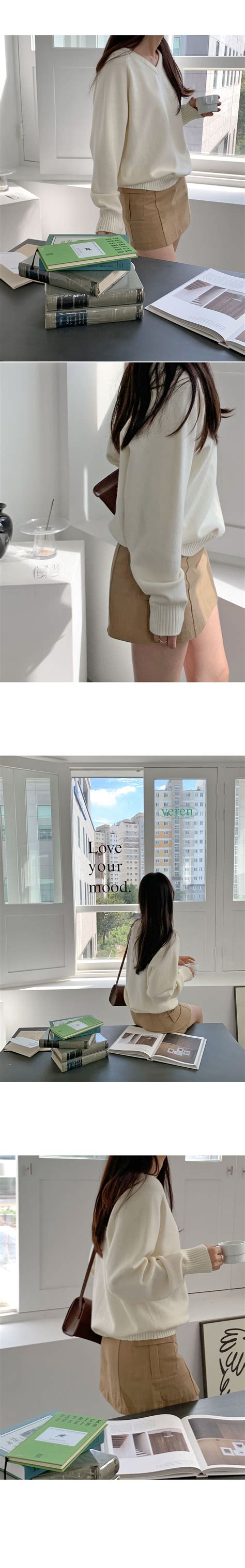 고고싱 1만장돌파🤍워셔블니트 브이넥 루즈 나그랑 긴팔 니트 루즈핏v넥7게이지3합