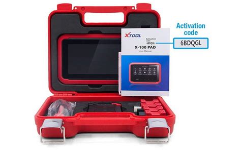 Xtool X 100 Pad Tablet Key Programmer With Eeprom Adapter Support Special Functions