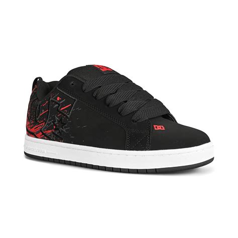 The Court Graffik By Dc Shoes Skate Shoes Free Uk Shipping