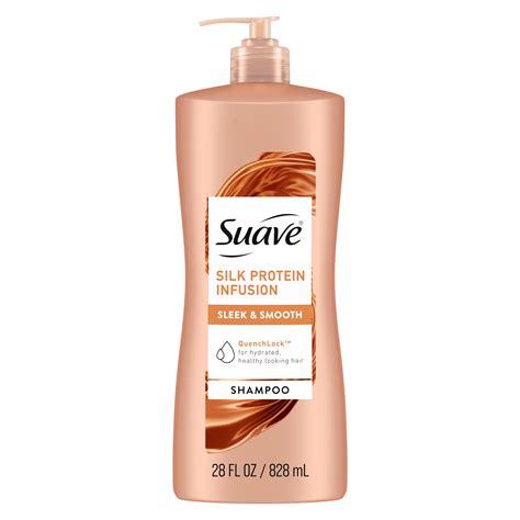 Suave Silk Protein Infusion Shampoo 28 Fl Oz For Dry Frizz Control And