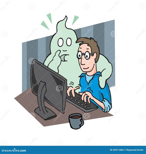 Ghost Writer Stock Photography Image 26911002