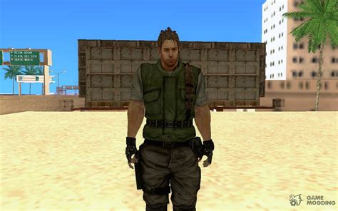 Chris Redfield Para Gta San Andreas