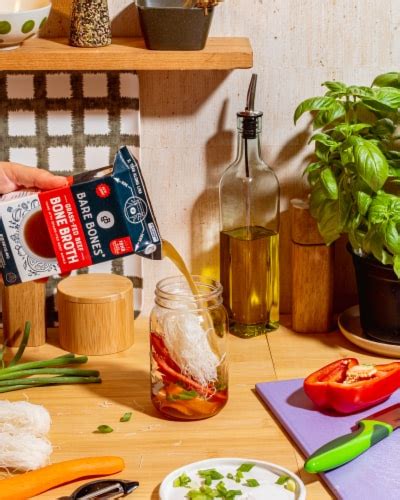 Bare Bones Grass Fed Beef Bone Broth 16 Oz 16 Oz Kroger