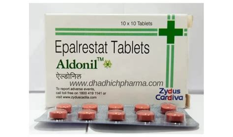 Epalrestat Tablet 50 Mg At ₹ 150 95 Strip In Nagpur Id 2855583682262
