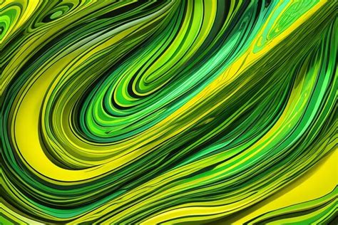 Premium Photo Light Green Yellow Vector Texture With Wry Lines Abstract Illustration With