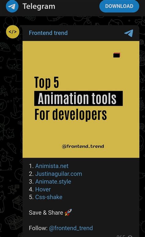Top Animation Tools For Developers
