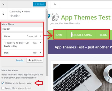 Wp Hirebee Theme Header Menu Mbrsolution