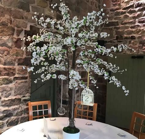 5ft White Blossom Tree Centerpiece For Wedding Event Buy Cherry