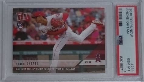 Yahooオークション 1円出品 Psa10 2018 Topps Now 234 トップスナウ