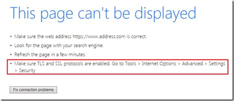 Troubleshooting Tls12 And Certificate Issue With Microsoft Message