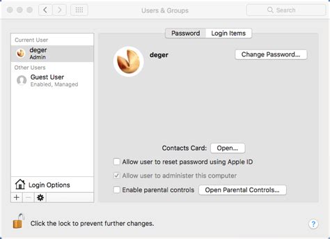 2 Methods To Change Or Remove MacOS User Account Password