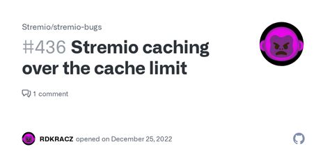 Stremio Caching Over The Cache Limit Issue Stremio Stremio