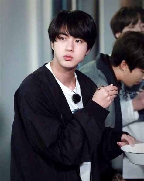 Bts Community Posts 진~~ 맛점하고 오늘도 건강한 하루 보내요~~💜💜💜 Dear Jin From Army