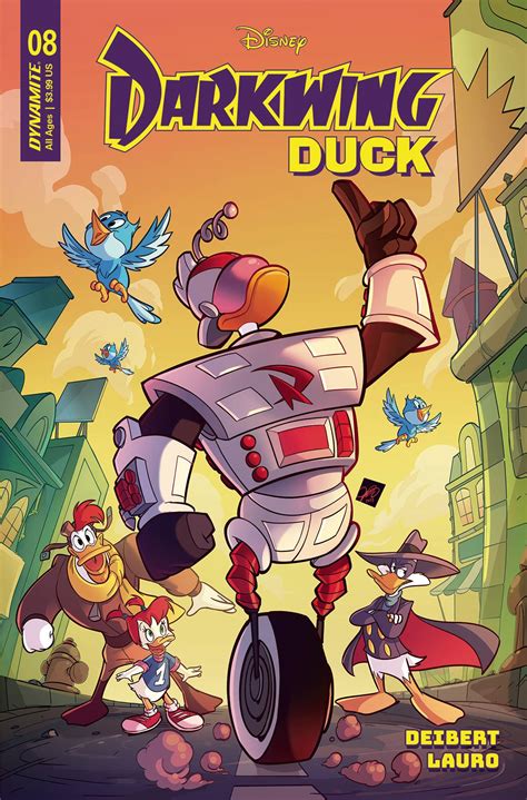 Darkwing Duck 8 Cangialosi Cover Fresh Comics