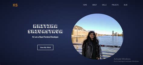 GitHub Kritika27 Portfolio This Is A Portfolio Website Built In