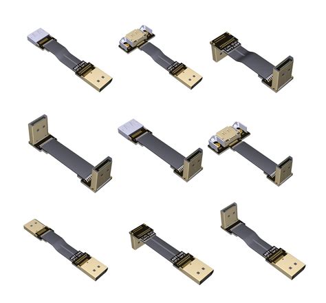 Amazon Com ADT Link DisplayPort To DisplayPort Cable Degree Up Down Angled Connector Adapter