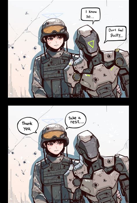 Kaiser Pmc Robot Mercenary And Kaiser Pmc Mercenary Blue Archive