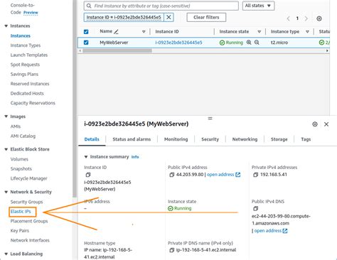 Guided Lab Assigning An Elastic Ip On Amazon Ec2 Tutorials Dojo