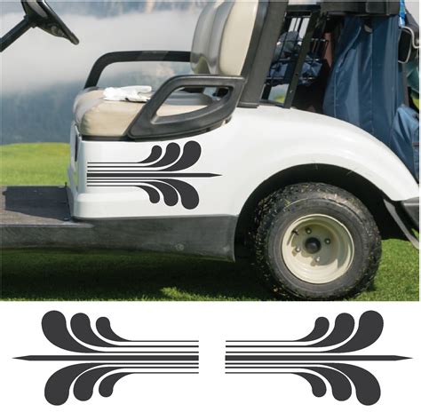 Golf Cart Decals Style S002