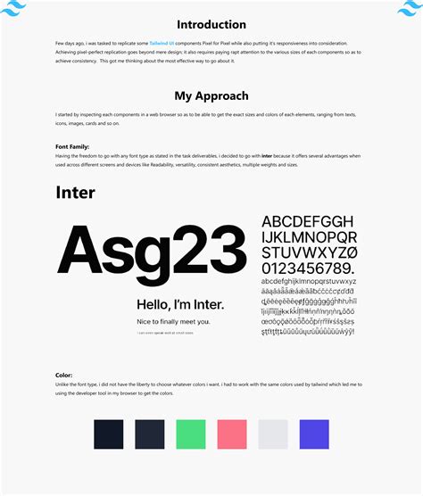 Pixel For Pixel Replication Of Tailwind UI Components Behance