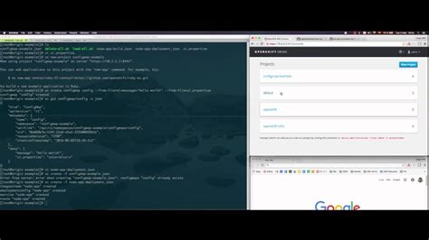 Openshift Configmap Example Youtube