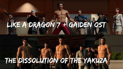 Like A Dragon 7 Gaiden Ost The Dissolution Of The Yakuza Gaiden