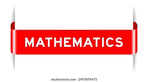 Red Color Inserted Label Banner Word Stock Vector Royalty Free 2497859475 Shutterstock