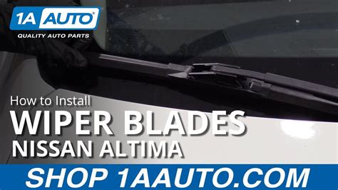 How To Replace Windshield Wipers 2002 12 Nissan Altima 1a Auto