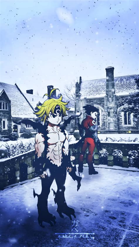 Meliodas E Zeldris By Gabeprodz On Deviantart