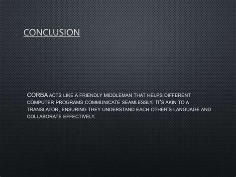 ppt 1 pptx for corba common object resource broker ppt