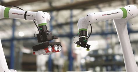 End Of Arm Tooling Offered In Plug And Play Configuration For Fanuc Crx Robots