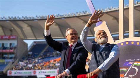 Pm Narendra Modi Australian Pm Anthony Albanese Watch India Australia