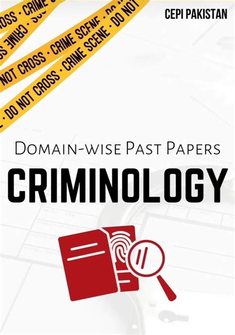 Og6 5 Css Criminology Past Papers Domain Wise Cepi Pakistan
