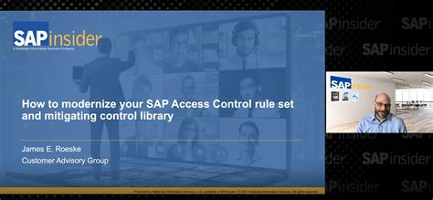 How To Modernize Your Sap Access Control Rule Set And Mitigating