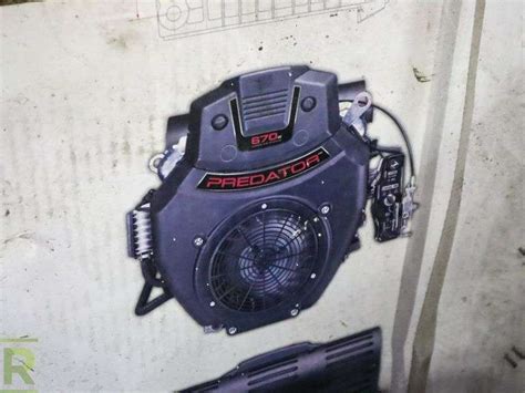 New Predator V Twin Horizontal Shaft Gas Engine 670cc Roller Auctions