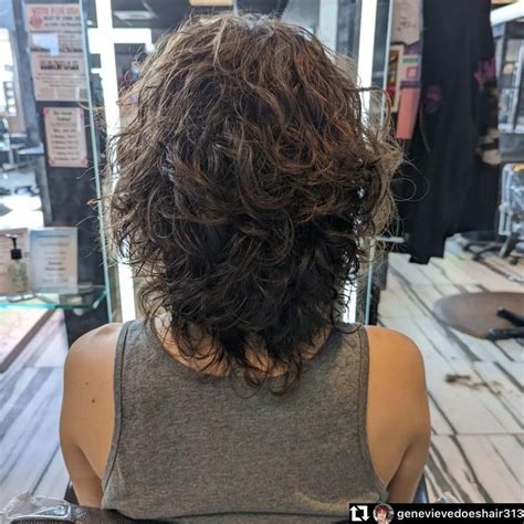 Pin By Sky On Hair Long Curly Haircuts Shaggy Curly Hair Hair