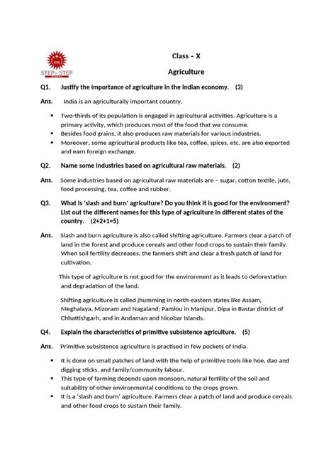 Agriculture Pdf Agriculture Plantation