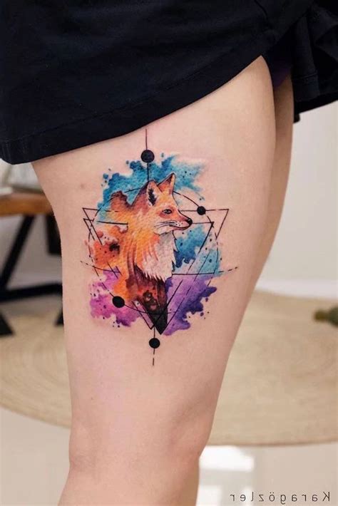 100 Examples Of A Watercolor Tattoo You Can Steal