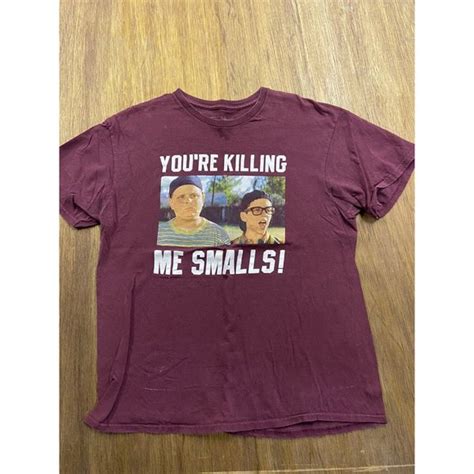 The Sandlot Shirts Sandlot Youre Killing Me Smalls Red Graphic Tee
