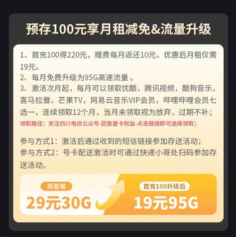 电信星云卡靠谱吗首月0月租95G大流量 100分钟通话 办手机卡指南