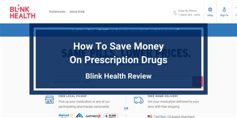Blink Health Review Real Prescription Discount Or Ripoff More Real