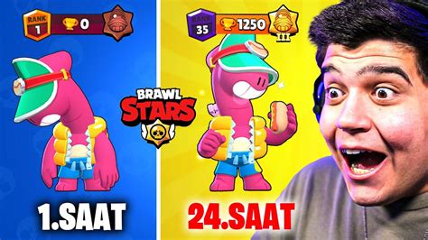 SAAT BOYUNCA DOUG OYNADIM TEK ATIYOR Brawl Stars YouTube