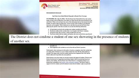 Wisconsin Transgender Student Shower Controversy In Sun Prairie Fox6