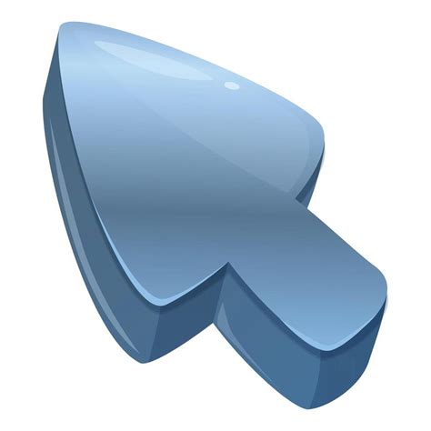Blue Cursor Showing Clicking Pointing And Selecting 48455810 Vector Art