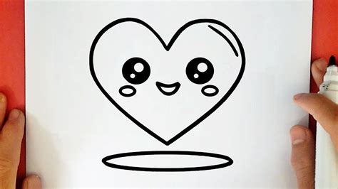 How To Draw A Cute Heart Youtube