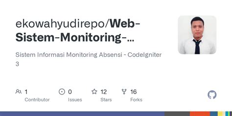GitHub Ekowahyudirepo Web Sistem Monitoring Absensi Pegawai Fingerspot Sistem Informasi