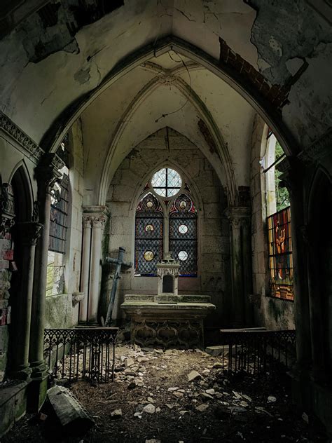 Time Stood Still In That Abandoned Old Chapel Scrolller